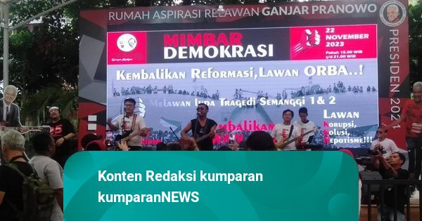 Relawan Kawan Ganjar-Mahfud 98 Gelar Mimbar Demokrasi, Bahas soal ...